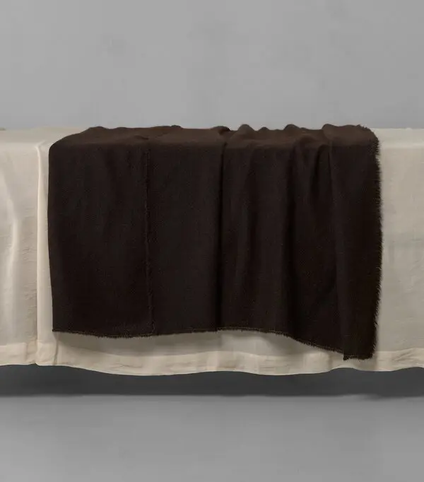 SOCIETY LIMONTA Alpaca Paka Throw - Black