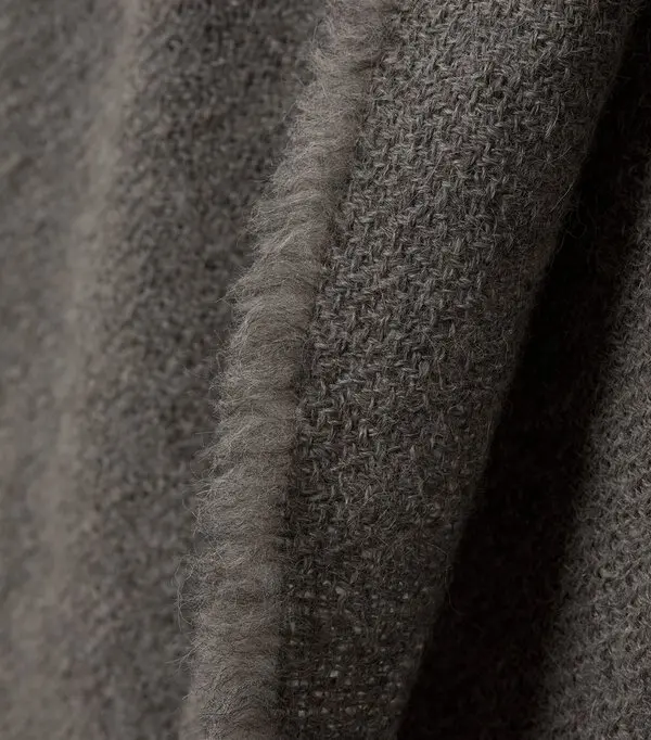 SOCIETY LIMONTA Alpaca Paka Throw - Grey