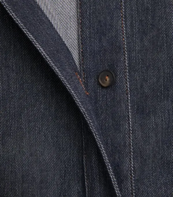 Max Mara Denim-effect Shirt
