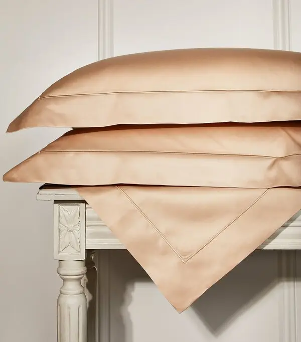 CELSO DE LEMOS Bourdon Oxford Pillowcase - Pink