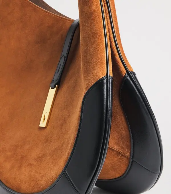 Polo Ralph Lauren Suede Shoulder Bag