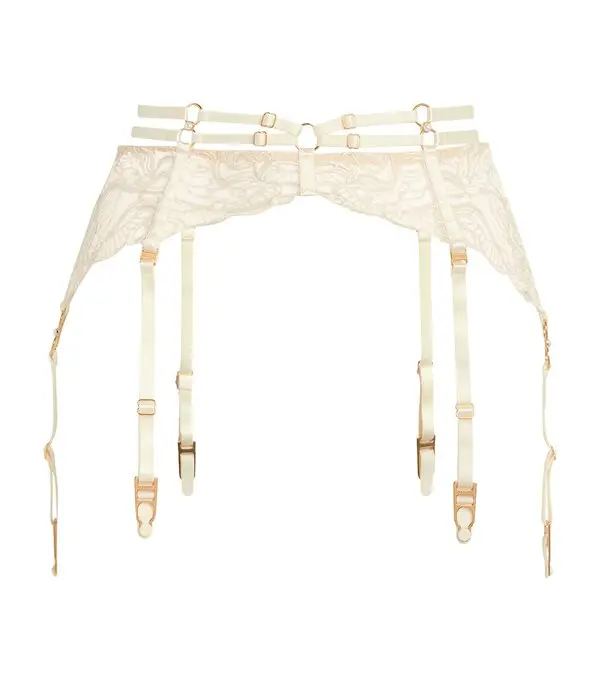 BORDELLE Pearl Suspender - Ivory