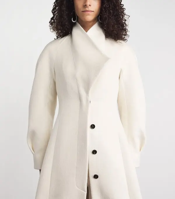 RETORI Hourglass Overcoat In Llama Virgin Wool