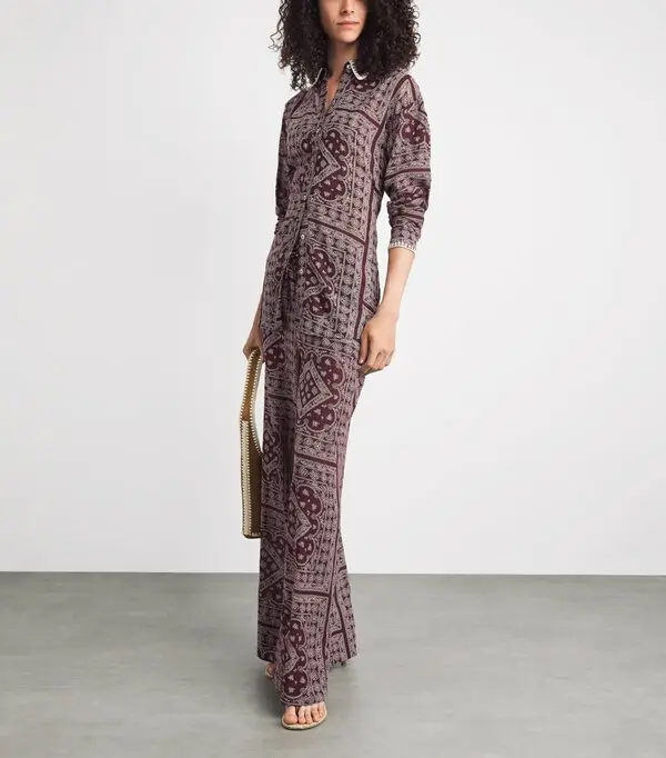 Veronica Beard Paisley Print Button-down Shirt