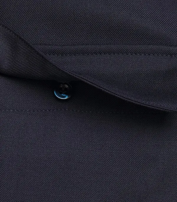 Paul & Shark Virgin Wool Overshirt With Rain System Technology