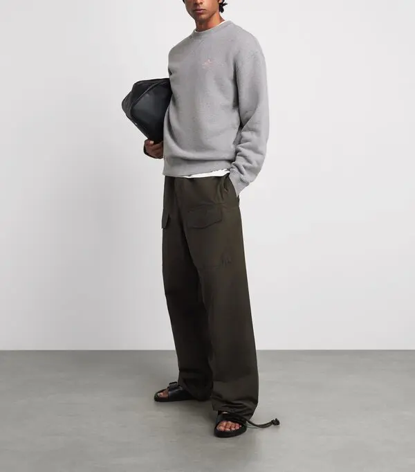 JW Anderson Cotton Ribbon Anchor Sweatshirt