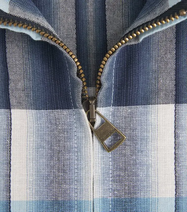 JW Anderson Checked Cotton Bomber Jacket