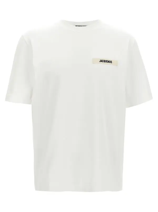 Jacquemus Gros Grain' T-shirt - White