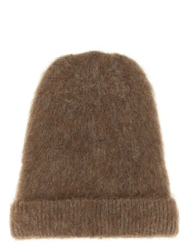 MAISON MARGIELA Four Stitches Cap - Brown