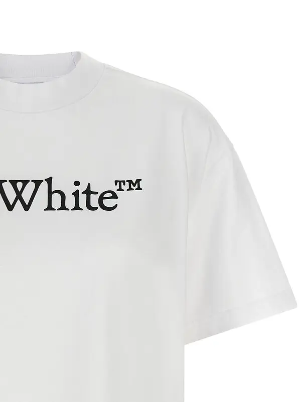Off-White Big Logo Bookish' T-shirt