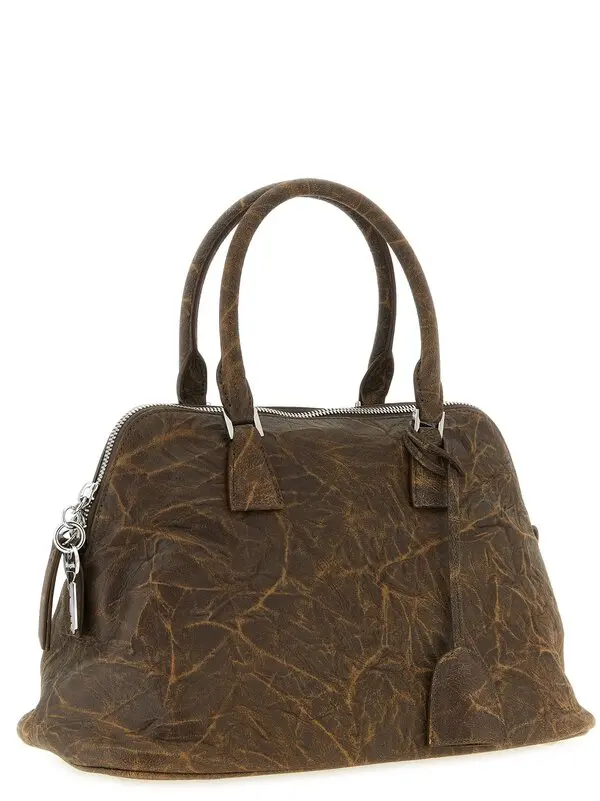MAISON MARGIELA 5ac Soft Shoulder Bag - Brown