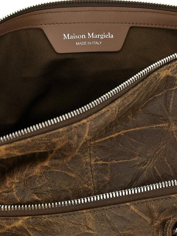 MAISON MARGIELA 5ac Soft Shoulder Bag - Brown