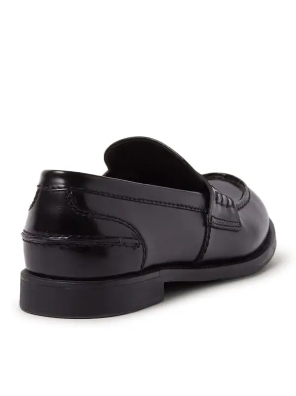 Miu Miu Brushed Leather Loafers