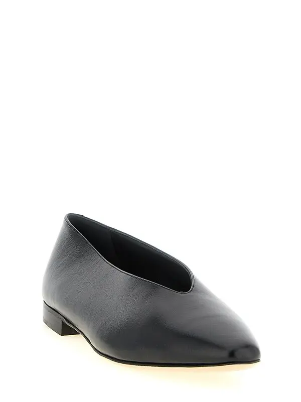 JIMMY CHOO Margot Ballet Flats - Black