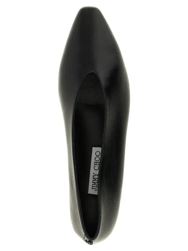 JIMMY CHOO Margot Ballet Flats - Black