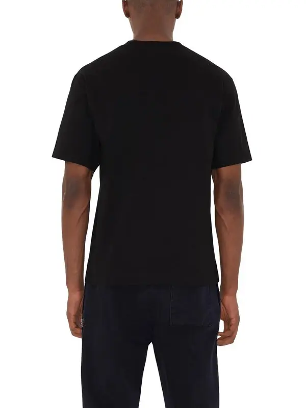 Burberry Cotton T-shirt With Front Logo