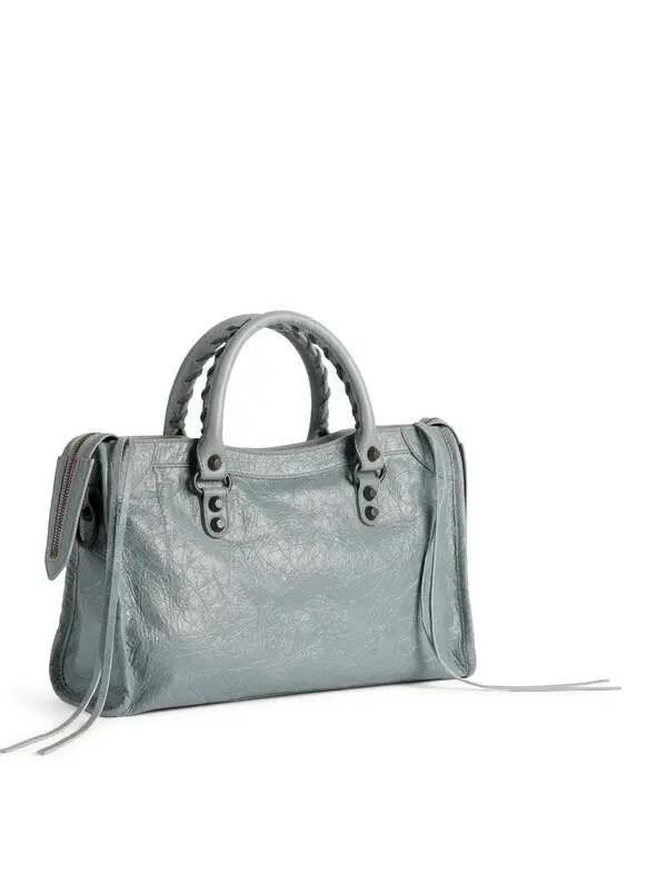 Balenciaga Le City Small Bag In Arena Lambskin - Multicolor