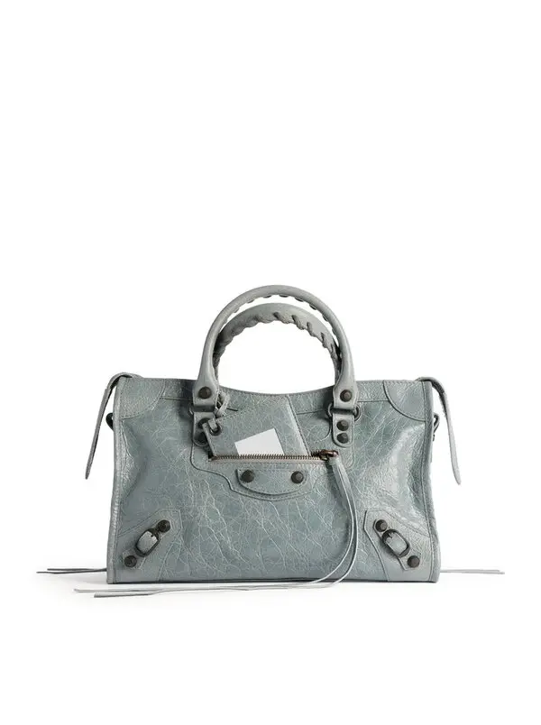Balenciaga Le City Small Bag In Arena Lambskin - Multicolor