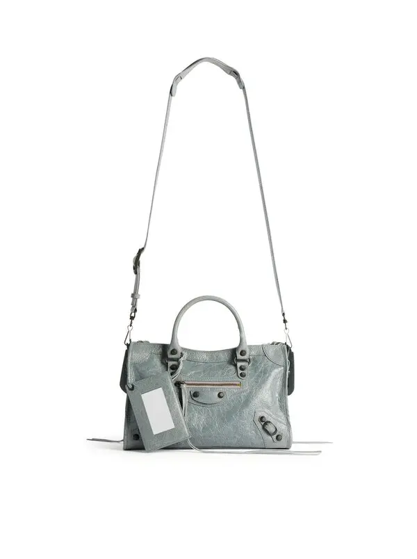 Balenciaga Le City Small Bag In Arena Lambskin - Multicolor