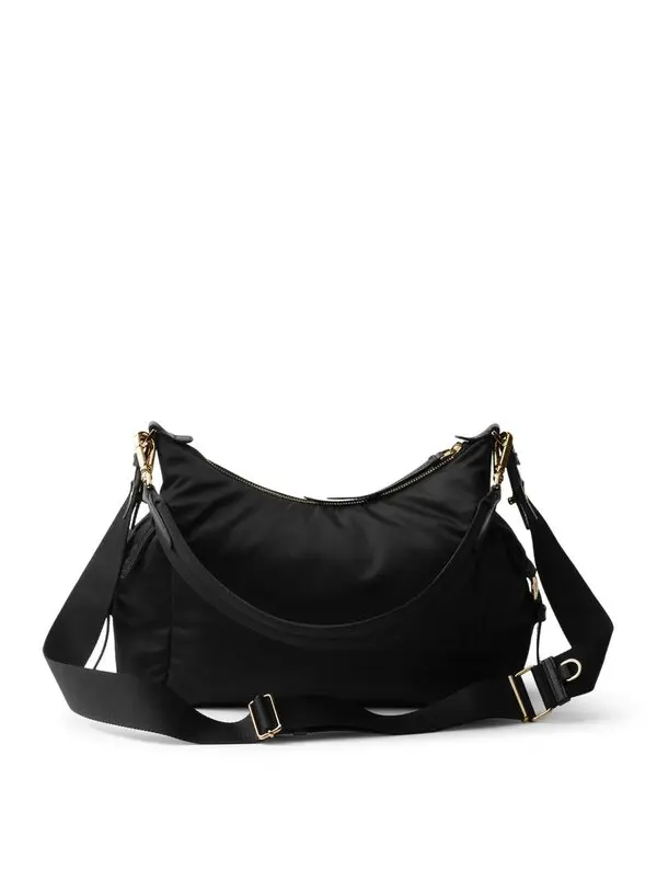 Prada Explore Large Re-nylon And Leather Bag