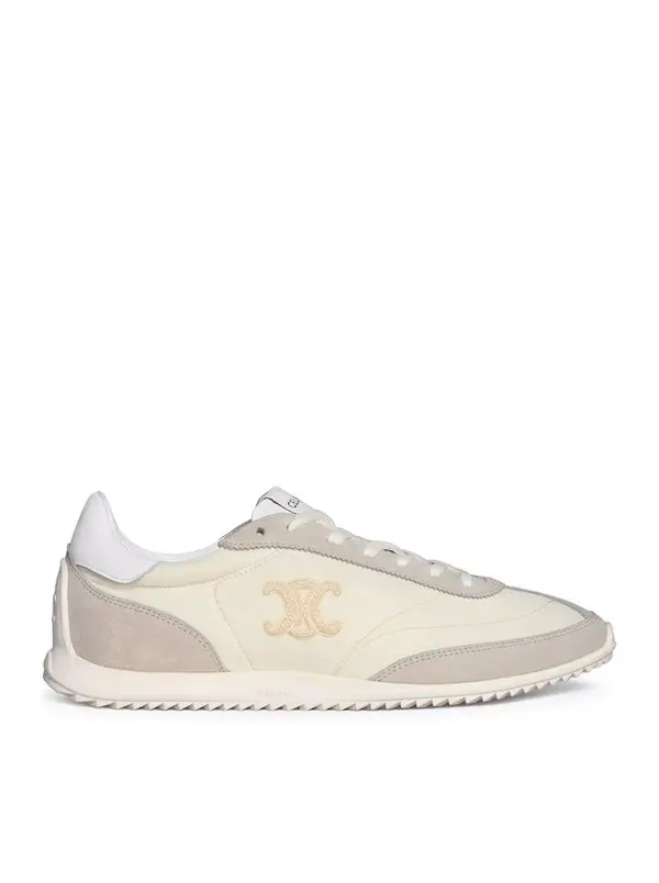 Celine Low Racer Sneaker With Triomphe