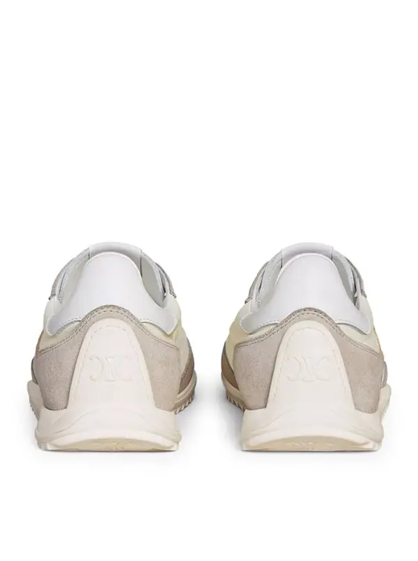Celine Low Racer Sneaker With Triomphe