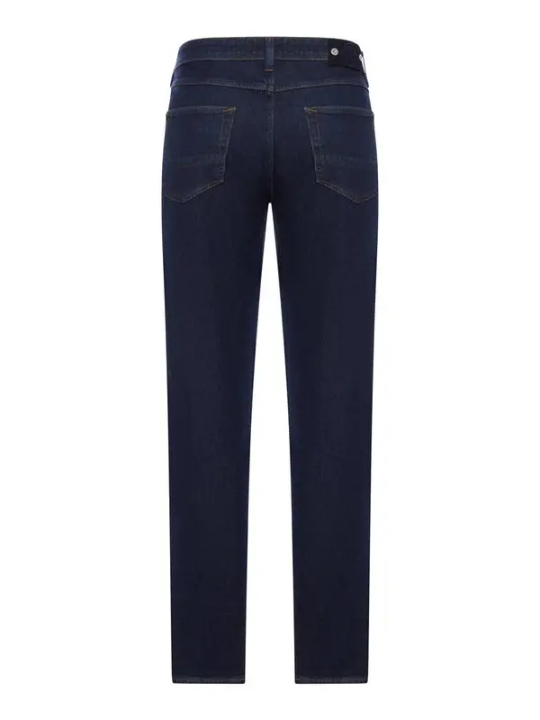 Stone Island Slim Fit Jeans With Compass Logo