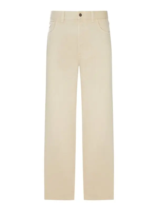Prada Old Denim Five-pocket Trousers