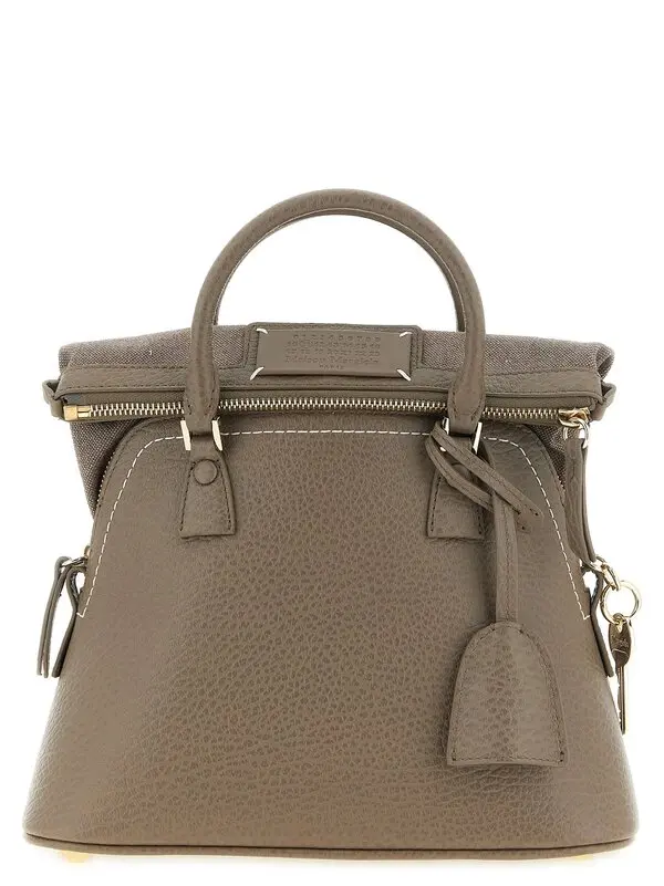 MAISON MARGIELA 5ac Classique Mini Shoulder Bag - Gray
