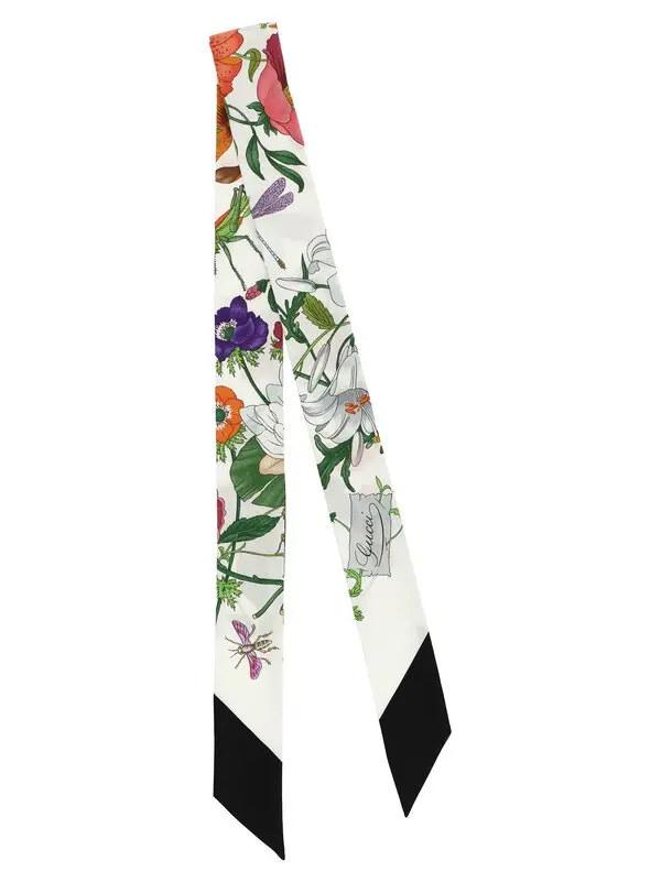 Gucci Flora' Scarf - Multicolor
