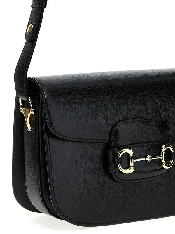 Gucci Horsebit 1955 Shoulder Bag - Black