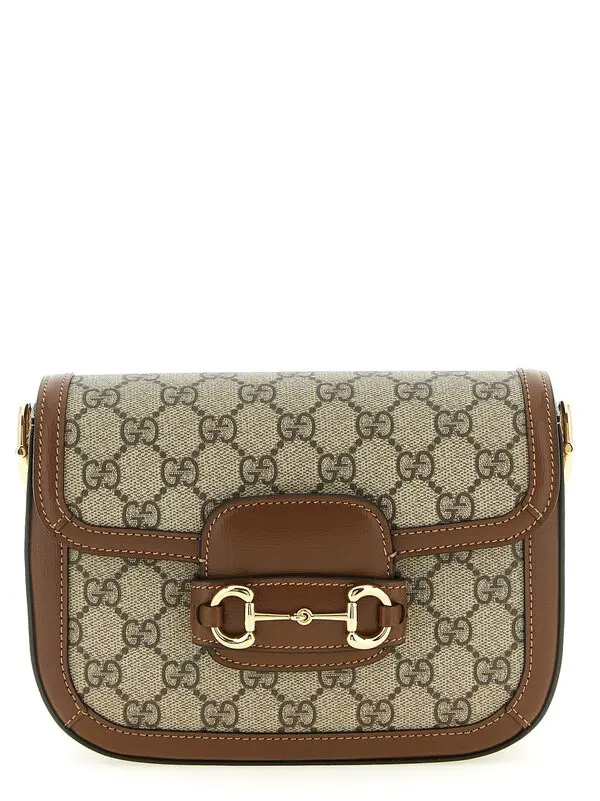 Gucci Horsebit 1955 Shoulder Bag - Cream