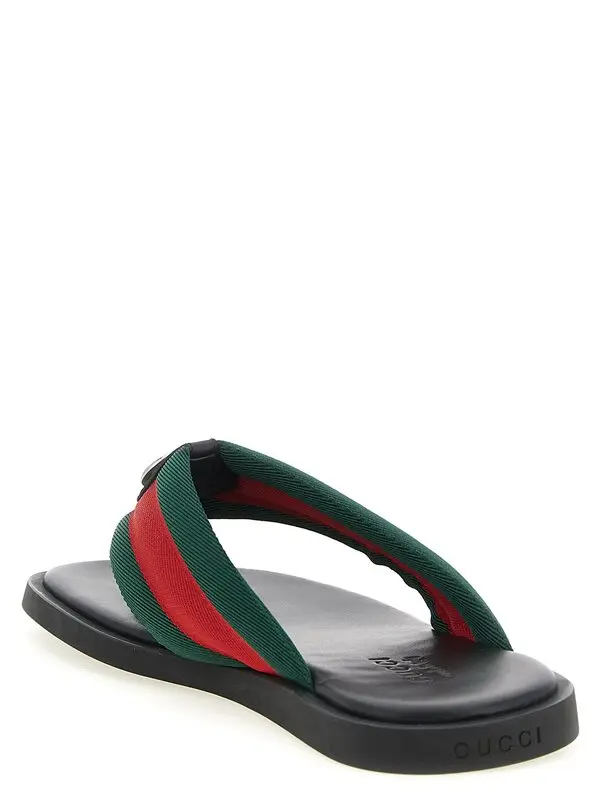 Gucci Incrocio Gg' Sandals