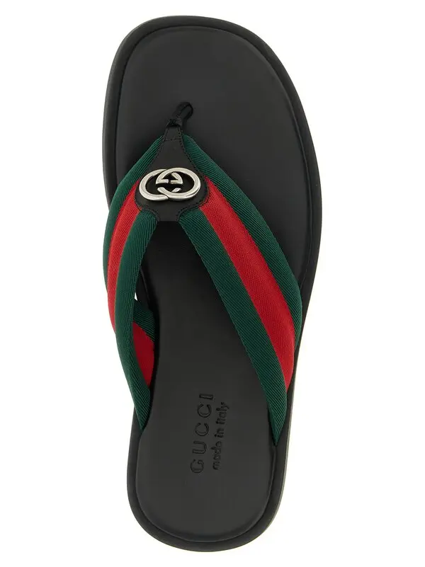 Gucci Incrocio Gg' Sandals