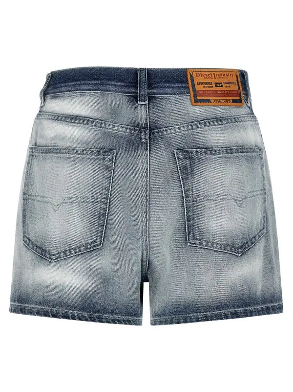 DIESEL® De-helios-fsi' High Waist Denim Shorts