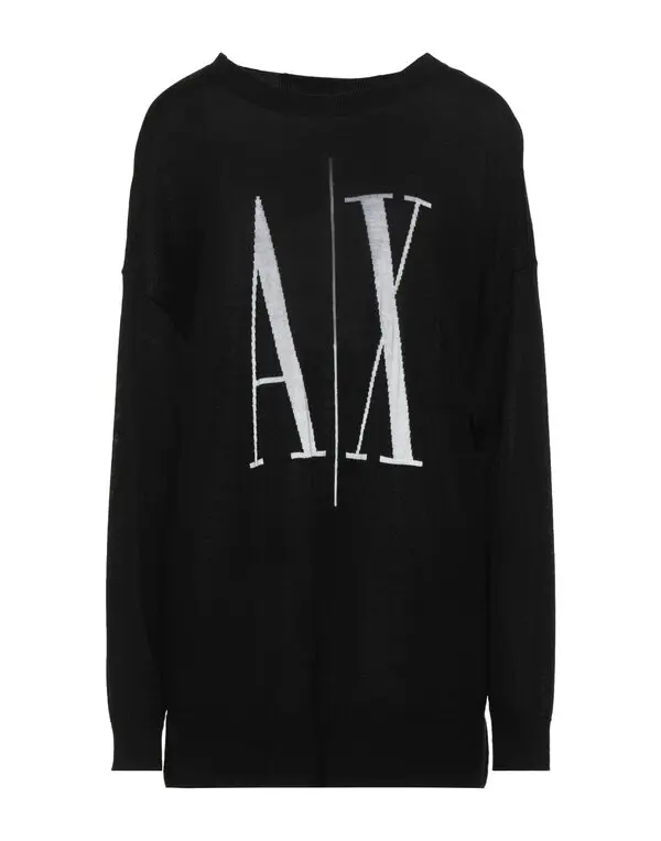 Armani Exchange Virgin Wool And Polyamide Sweater