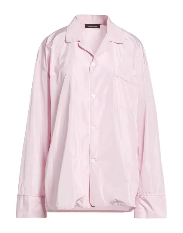 Fabiana Filippi Taffeta Shirt With Piped Trims