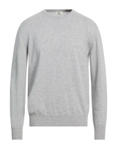 LUIGI BORRELLI NAPOLI Sweater Light Size Merino Wool, Cashmere - Grey