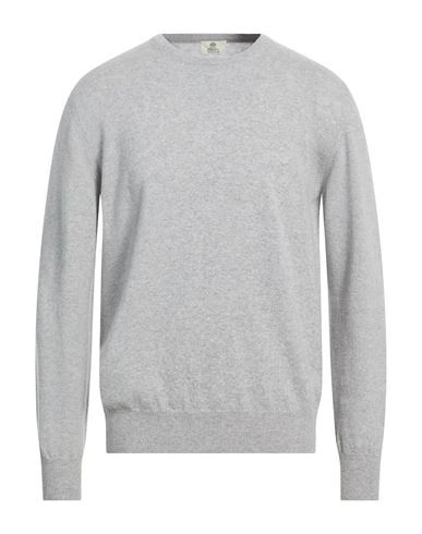 LUIGI BORRELLI NAPOLI Pullover In Fine Knit - Light Grey