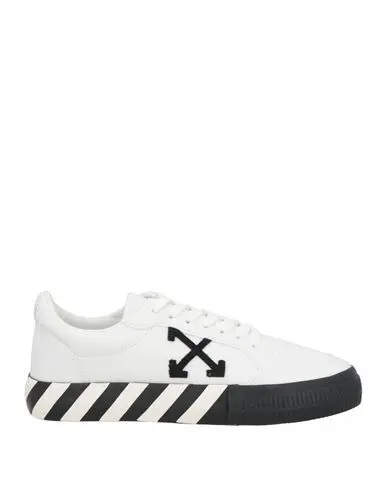 OFF-WHITE™ Off- Sneakers Size Textile Fibers, Leather