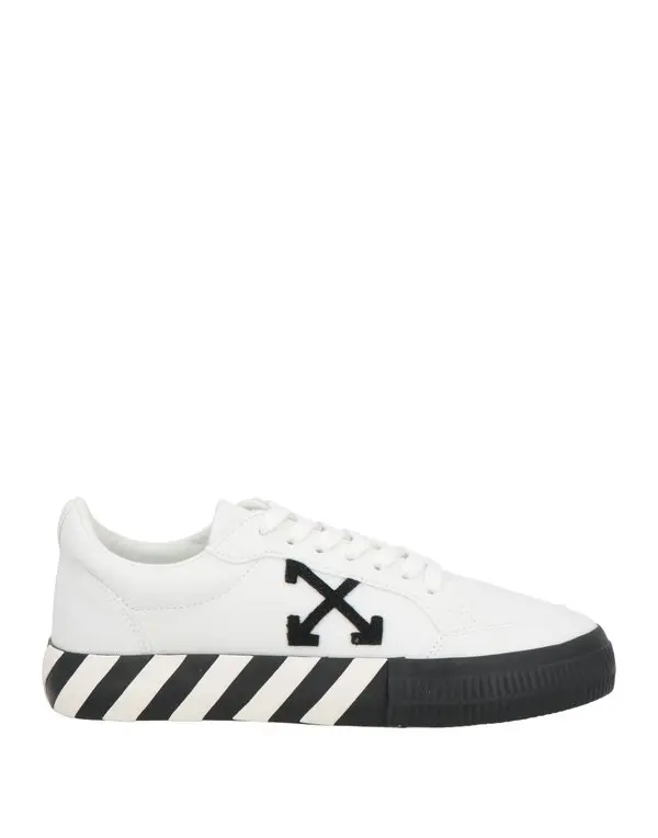 OFF-WHITE™ Off- Sneakers Size Textile Fibers, Leather