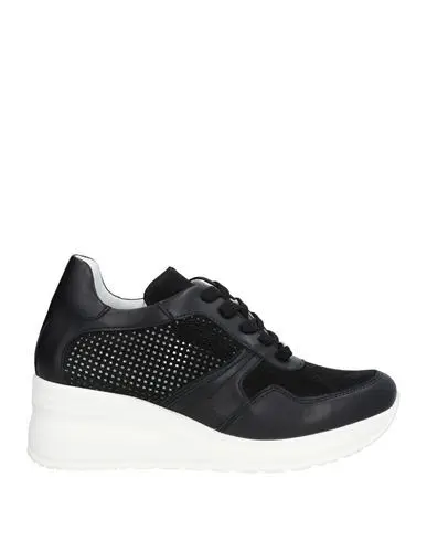 BALDININI Sneakers Size Calfskin - Black