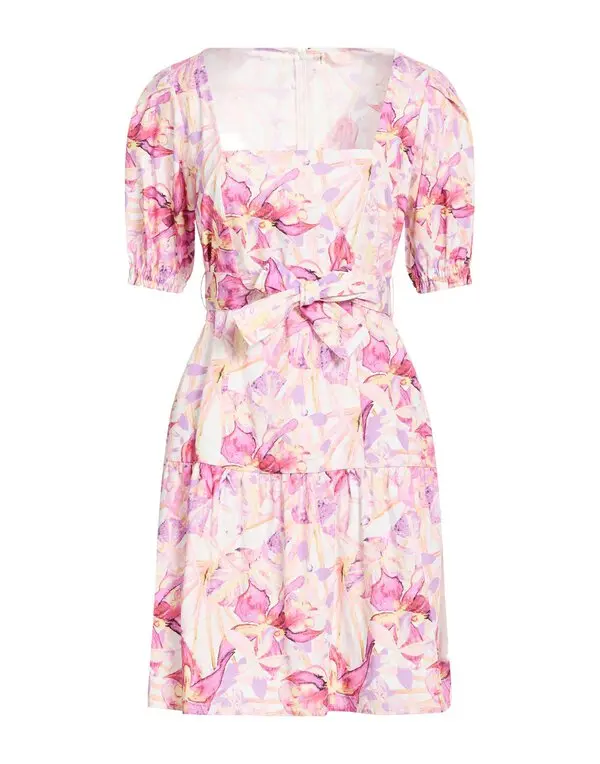 Liu Jo Mini Dress Lilac Size Cotton