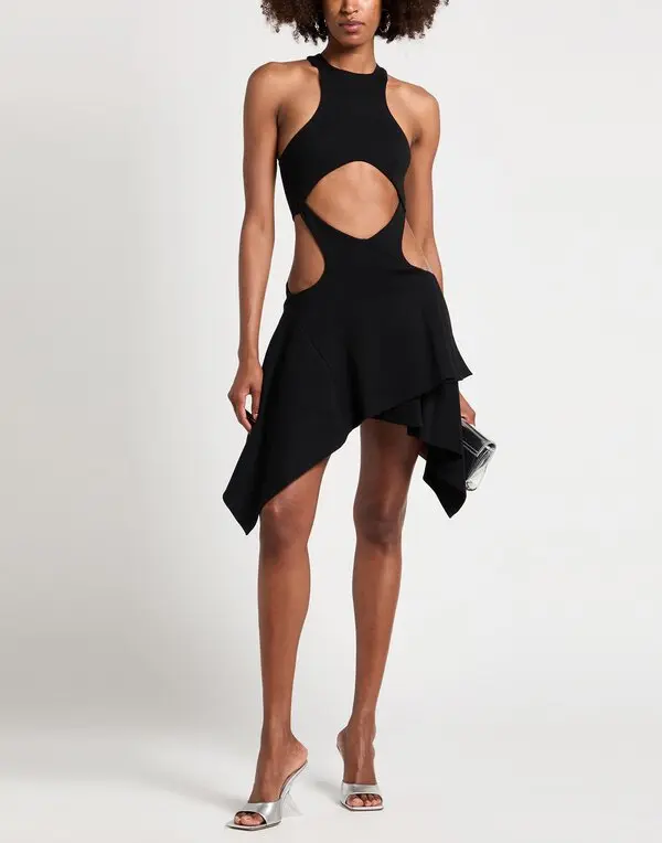 Attico Mini Dress With Cutout Detail
