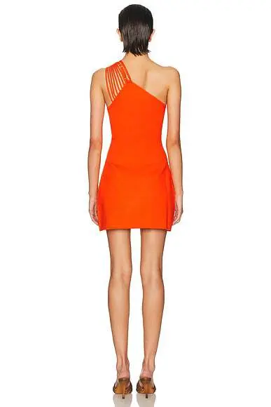 Cult Gaia Camelia One-shoulder Dress