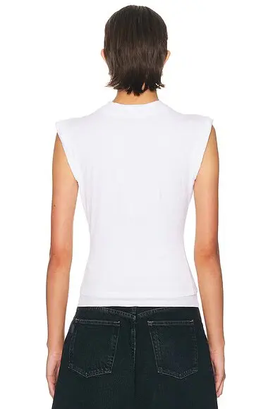 Alexander Wang Twisted Bust Layered Tank Top