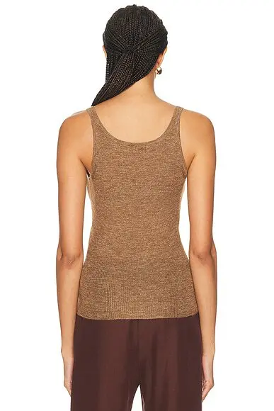 Gabriela Hearst Cinxia Tank Top - Chestnut