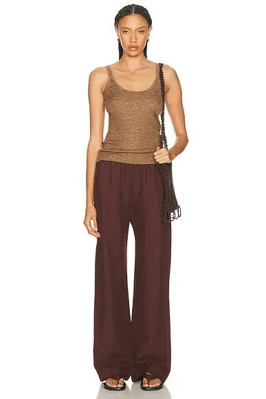 Gabriela Hearst Cinxia Tank Top - Chestnut