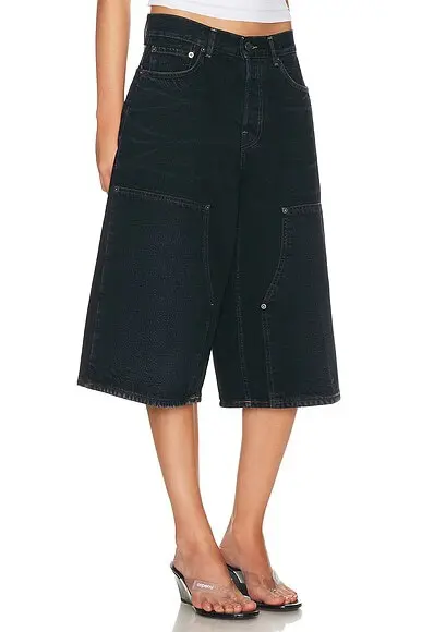 HAIKURE Legacy Wide Leg Denim Shorts