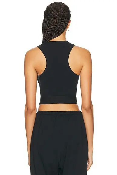 Givenchy Cropped Ribbed Tank Top